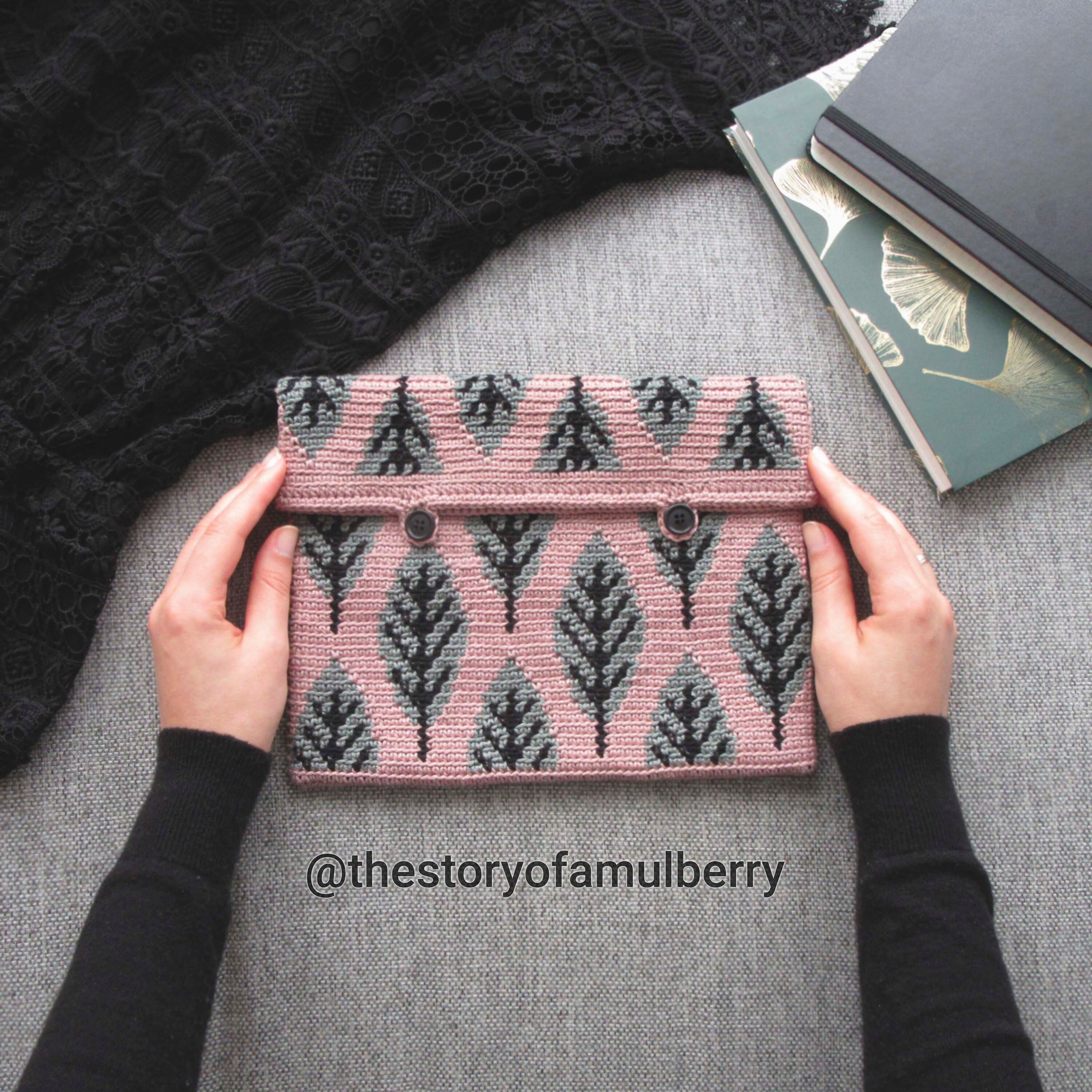 Feuille Tapestry Crochet Pattern / Leaf Crochet Pattern / - Etsy