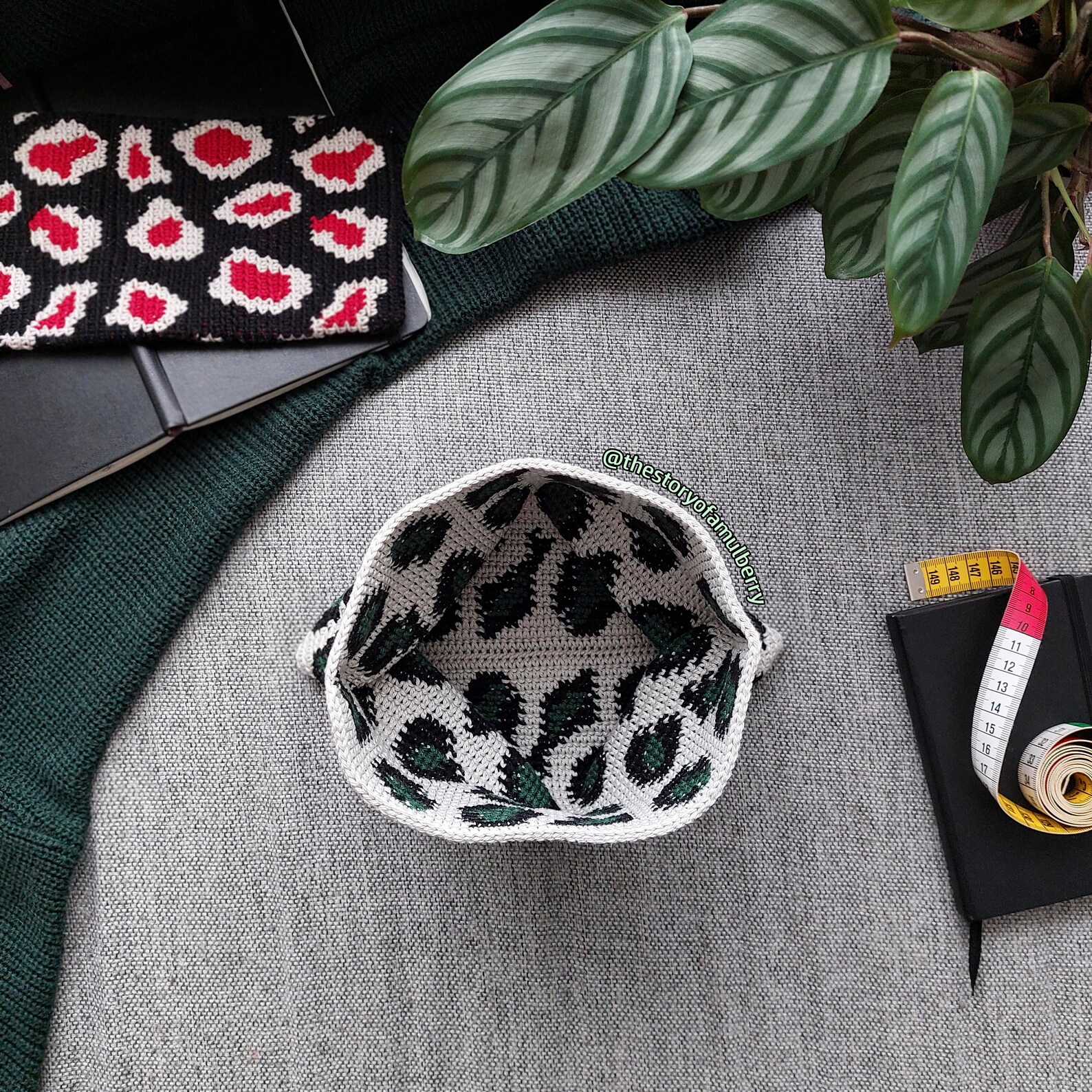 Animal Print Crochet Pattern / Tapestry Crochet Bag Pattern / Modern ...