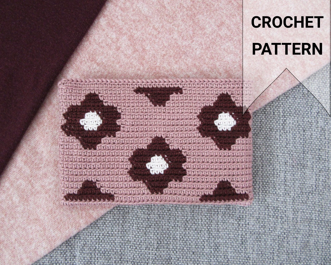 Flora Tapestry Crochet Pattern / Crochet Bag Pattern / Modern Crochet ...