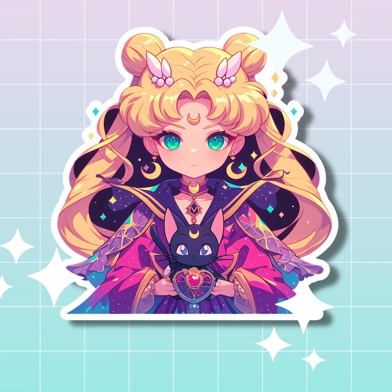 Sailor Moon Stickers - Etsy