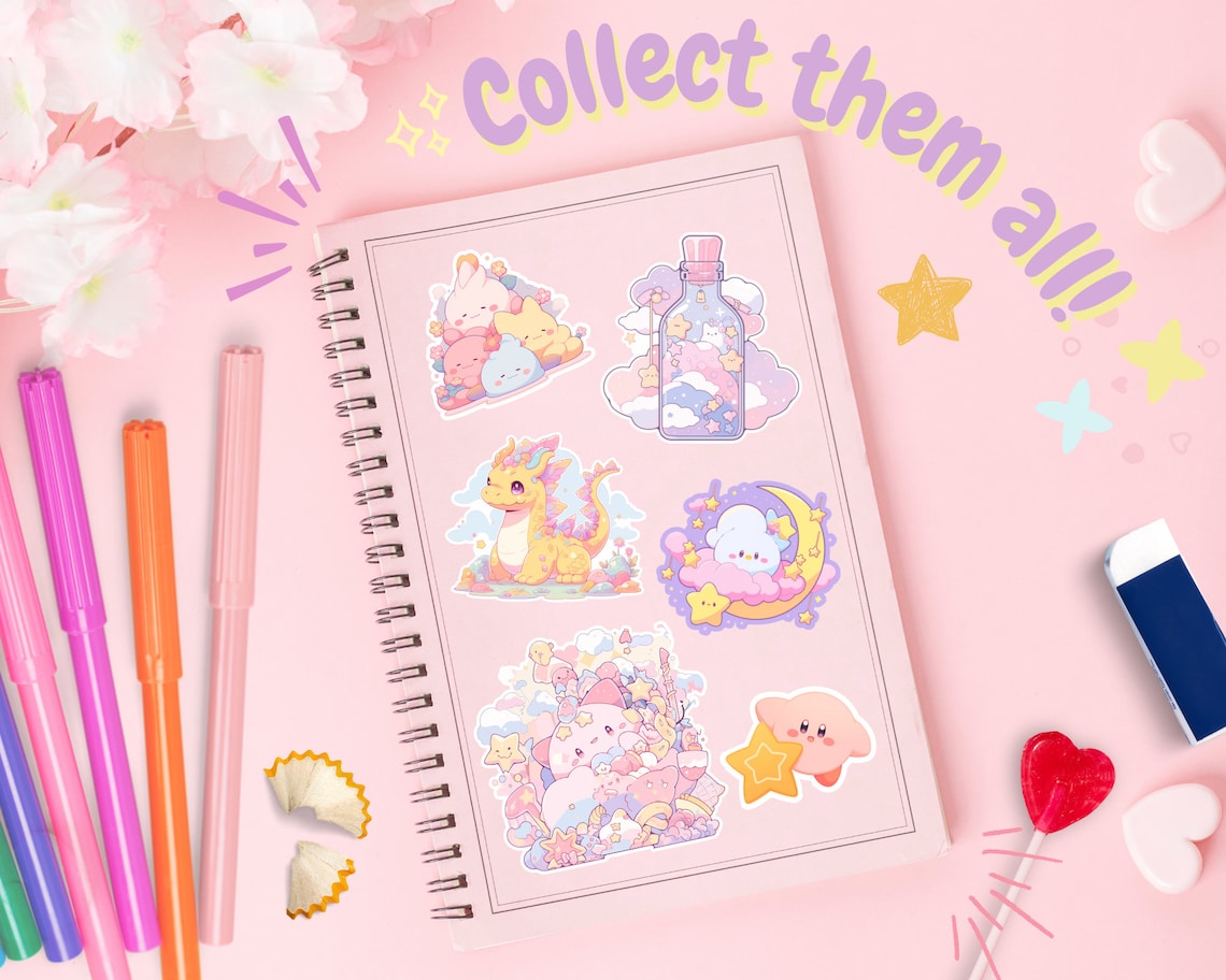 Kawaii Chick Sticker,kawaii Pastel Bird Sticker,waterproof Vinyl Decal ...