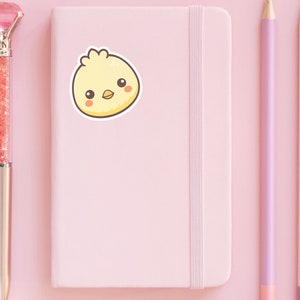 Kawaii Chick Sticker,kawaii Pastel Bird Sticker,waterproof Vinyl Decal ...