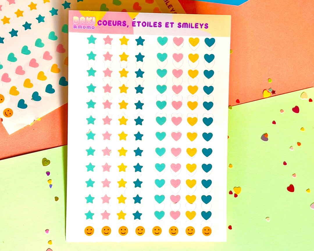 Mini Stickers Sheetbullet Journal Stickers Bujo Stickers - Etsy