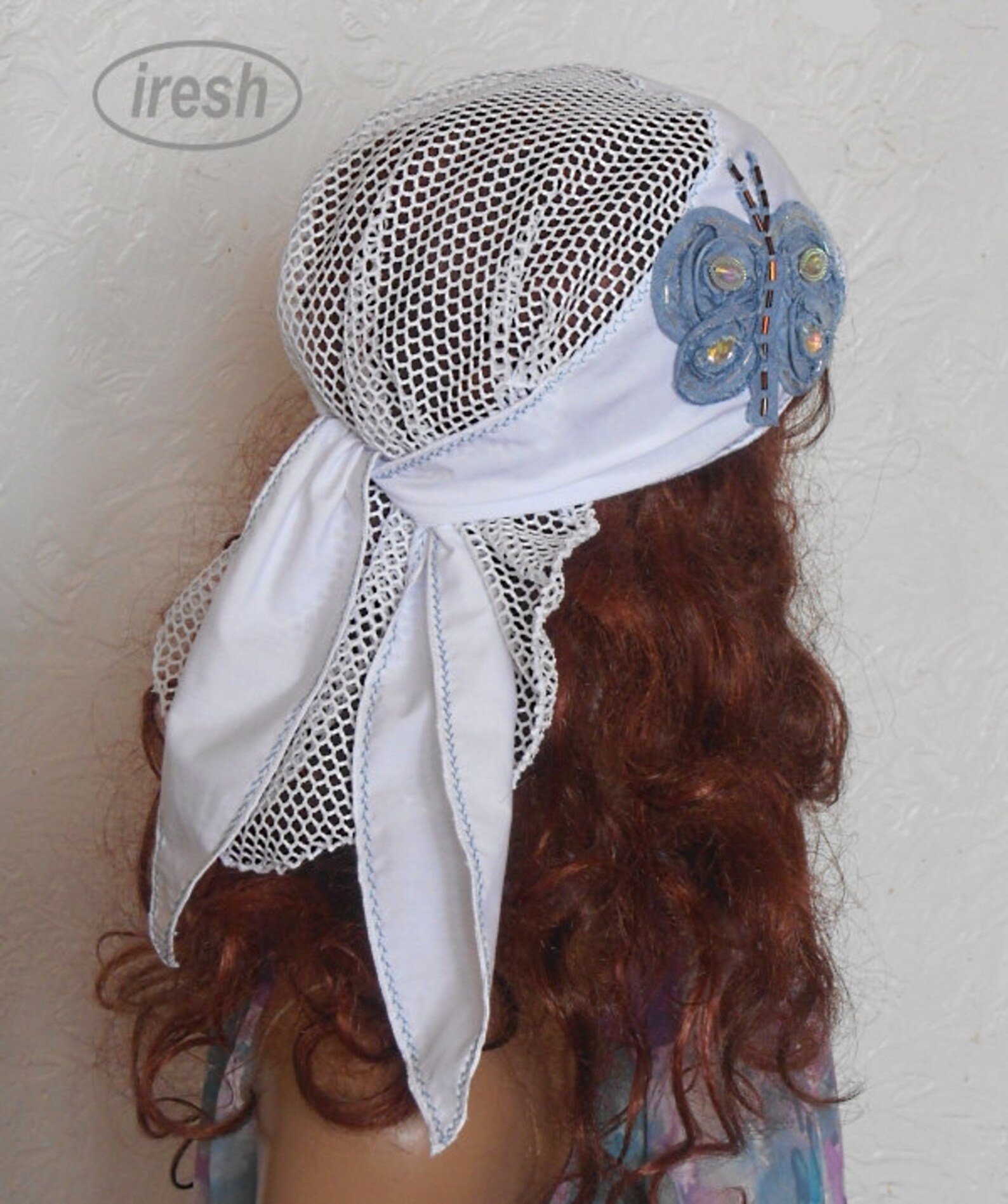 White Women's Head Cover Summer Head Scarf Women's - Etsy