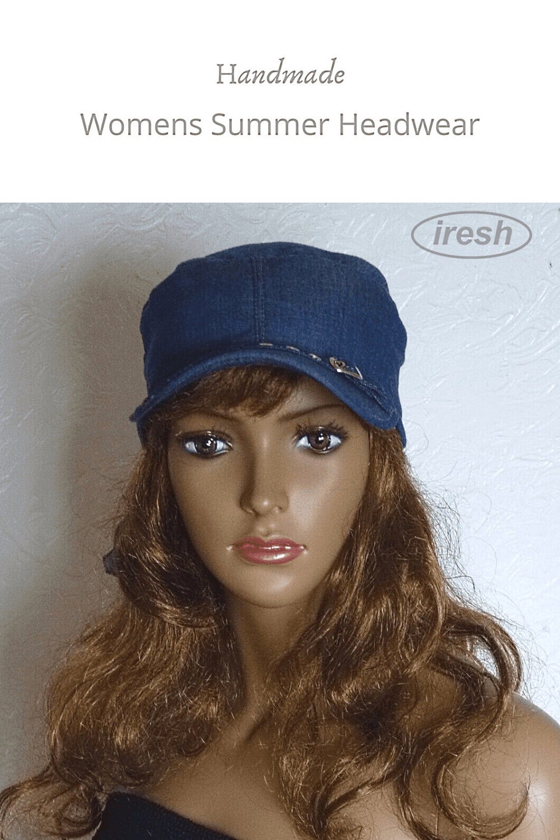 Denim Sun Visor Blue Sun Visor Visor Sunhat Denim - Etsy