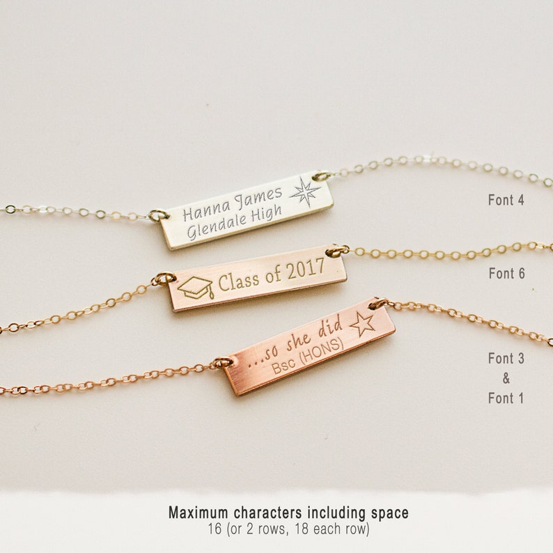 Graduation Necklace Graduation Gifts High School College - Etsy