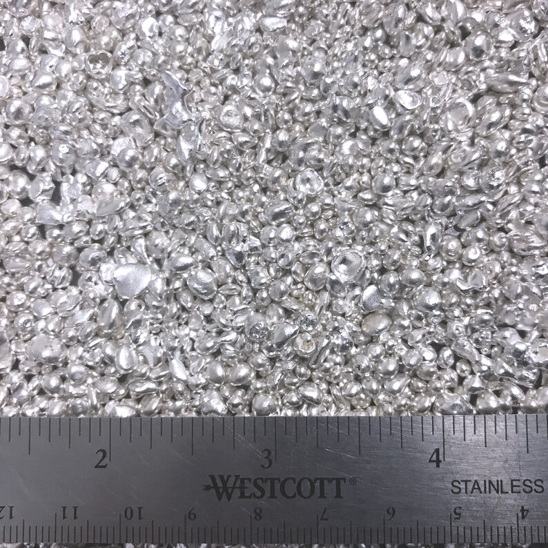 25 Grams Silver Shot Nuggets 99.9% Fine Pure Jewelry Grade Investment ...