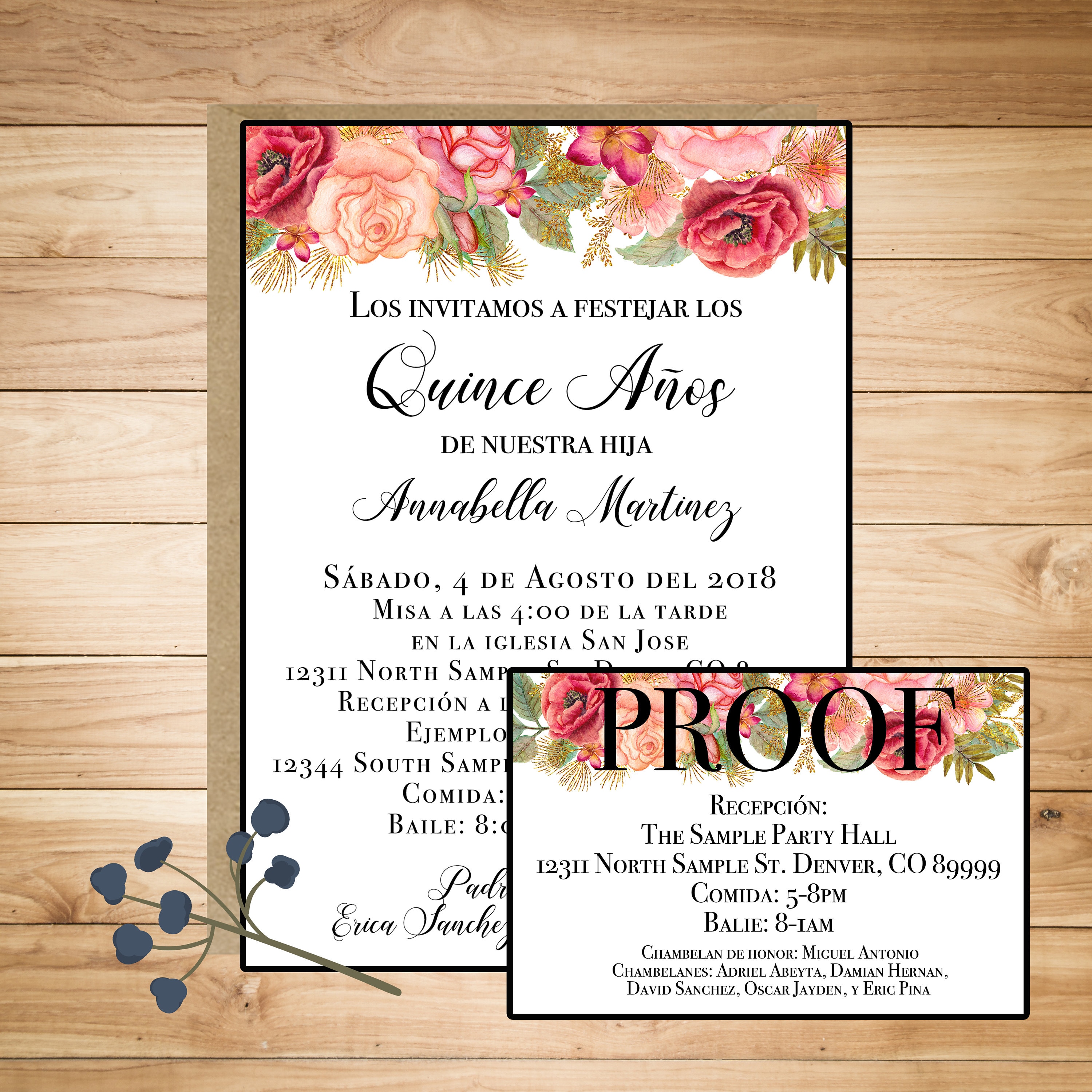 Fondos Para Invitaciones De Quinceanera