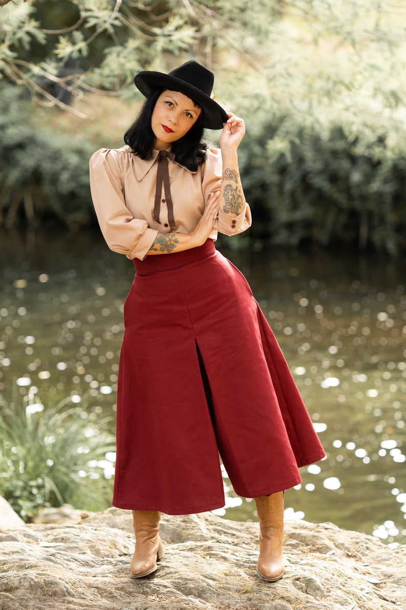 Vintage Wide Leg Pants 1920s-1950s