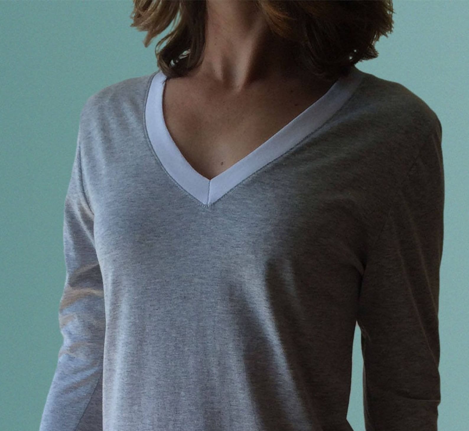 Ibiza Long Winter Organic Cotton Nightie. Women's Sleepwear and ...