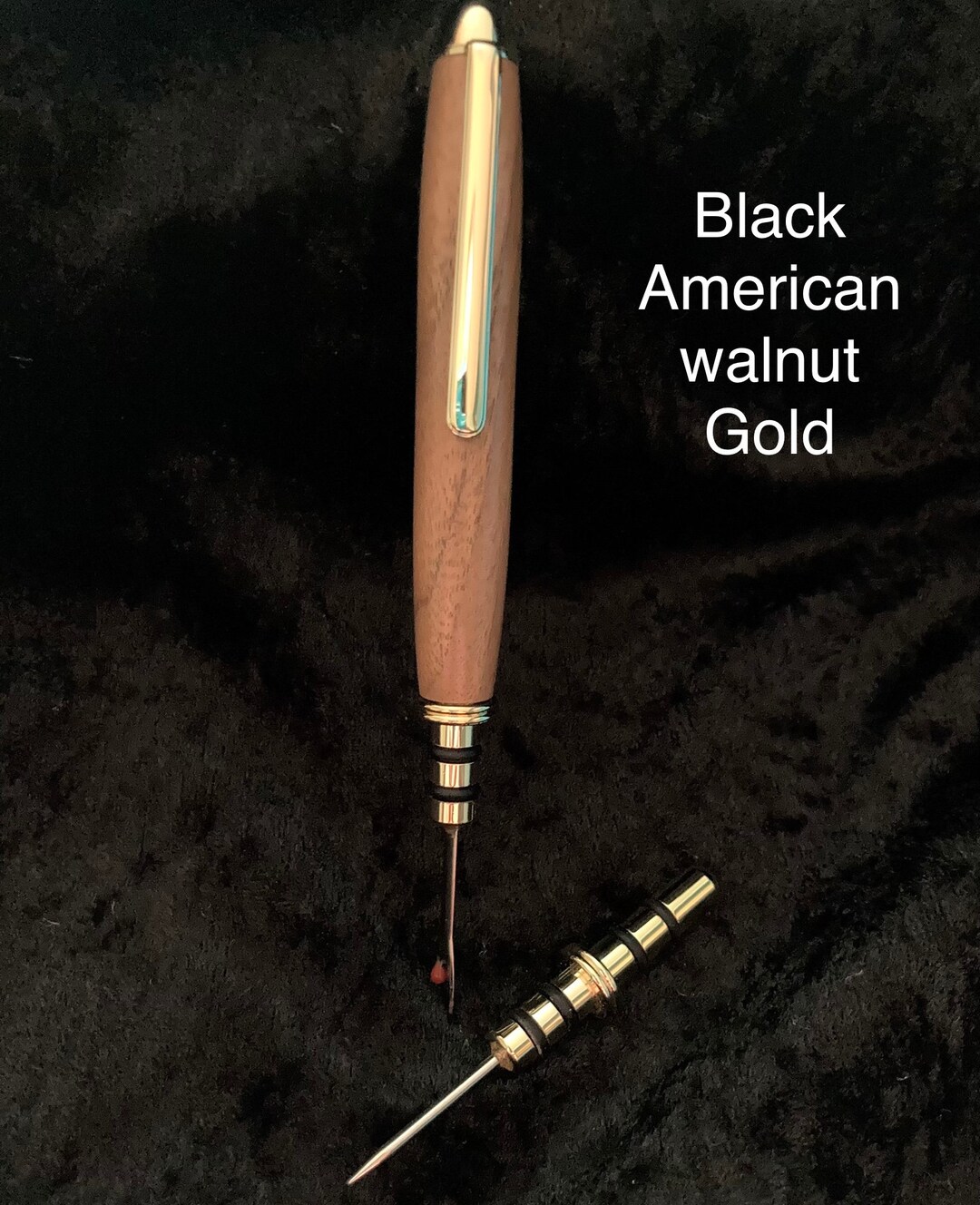 Bespoke Handturned Wooden Clipped Seamripper & Stiletto Tool Quick ...