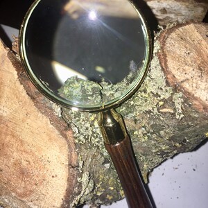 Handturned Wooden Magnifying Glass - Etsy UK