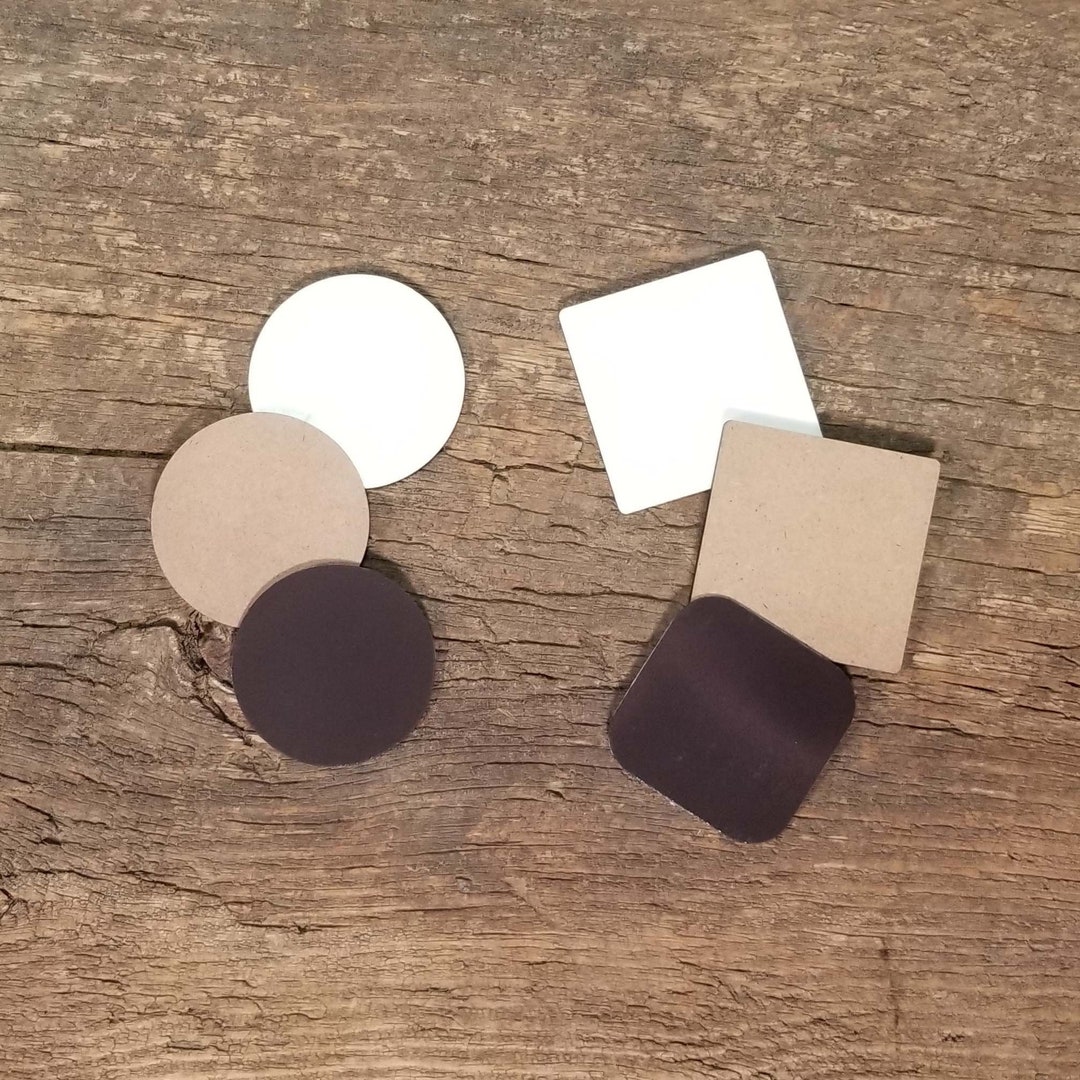 Blank Dye Sublimation Refrigerator Magnets - 2 Shapes Available - A ...