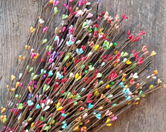 Pip Berry Floral Pick / Spray / Stem 20 High Ivory / - Etsy