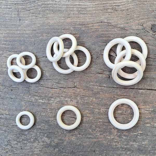 Craft Wood Rings - Etsy