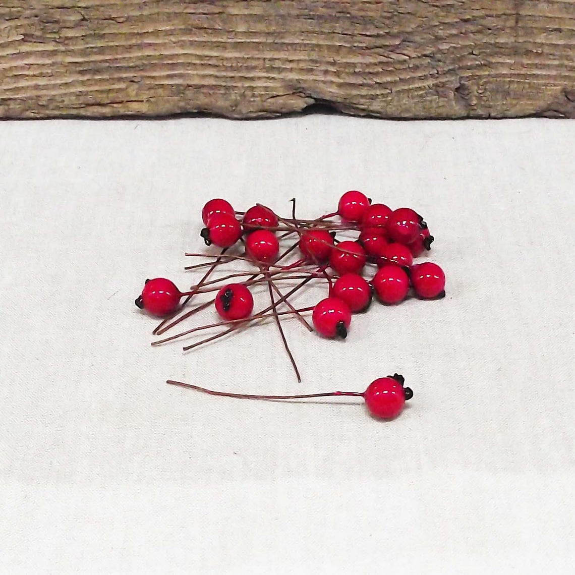 Mini Cranberry/berry Picks in a Package of 50 Stems Great | Etsy