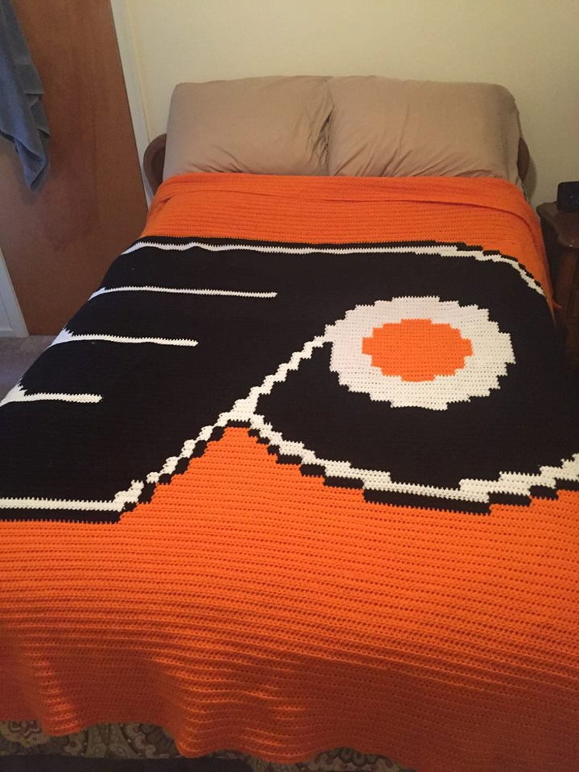 Philadelphia Flyers Blanket - Etsy