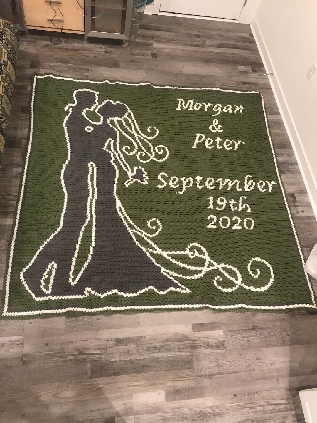 Personalized Wedding Blanket - Etsy