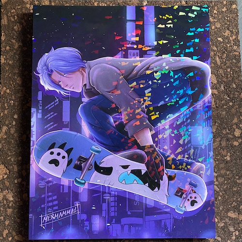 Sk8 X Skz Print - Etsy