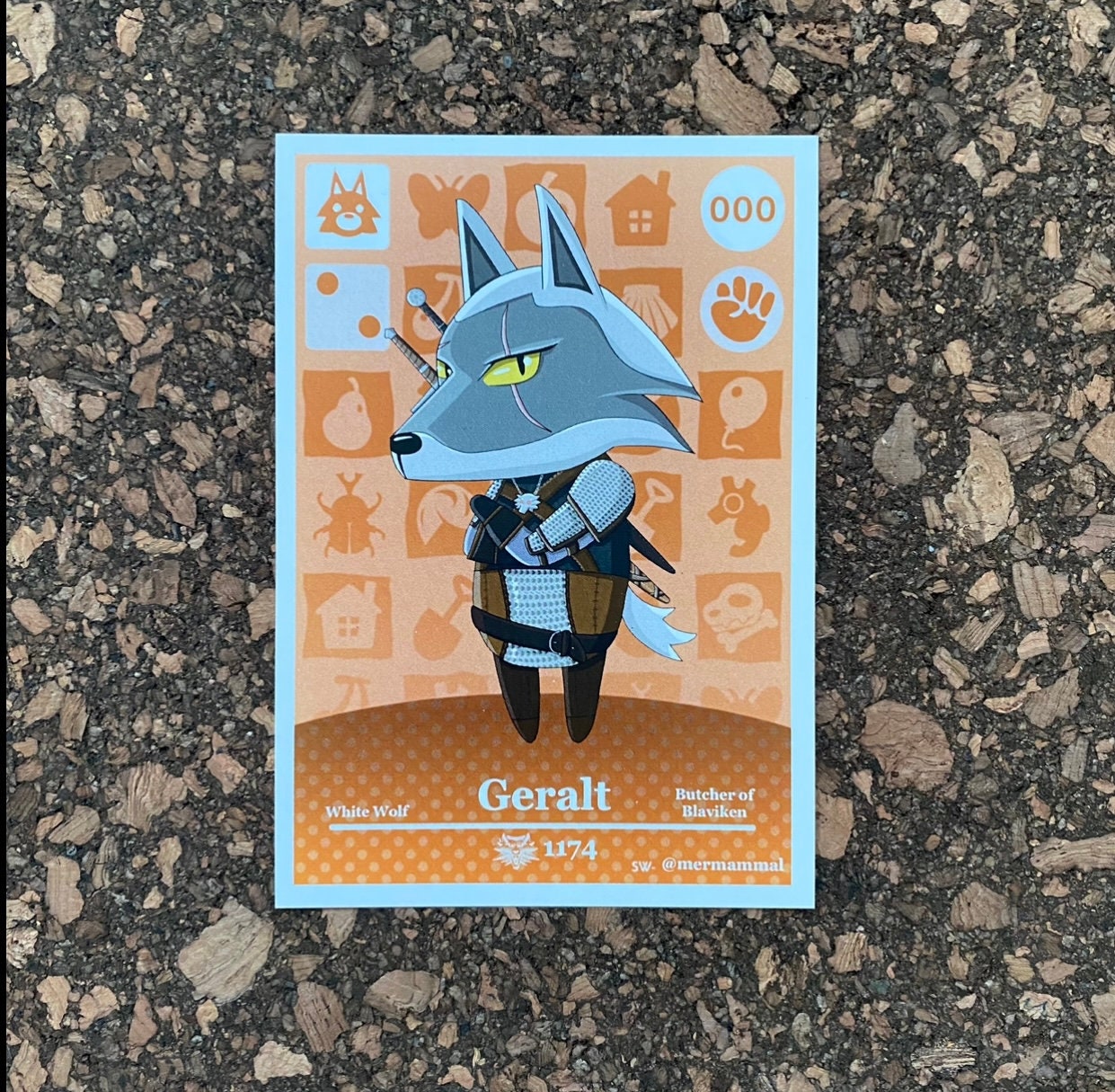 ACNH X Witcher 3 Inspired Amiibo Card Mini Prints - Etsy