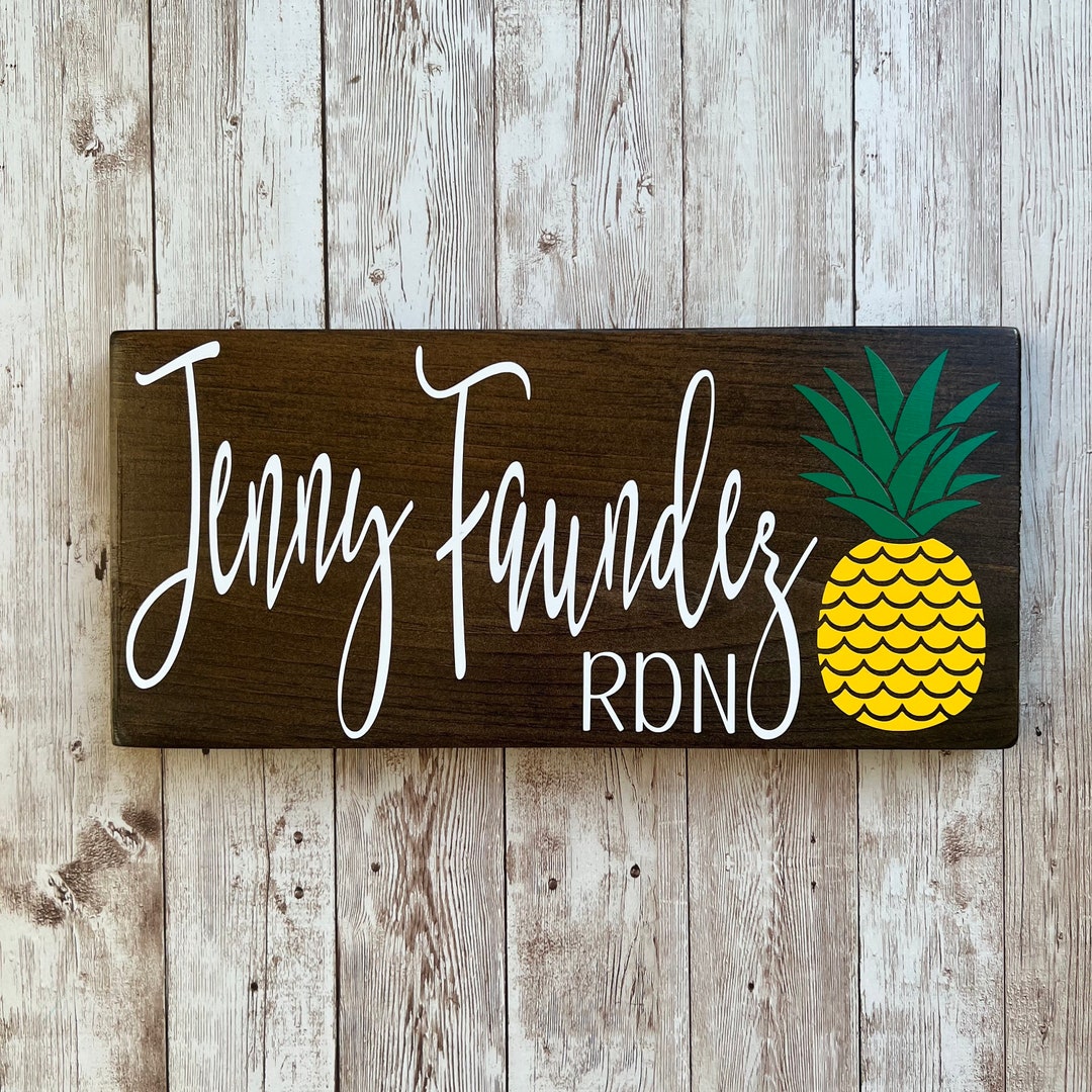 Personalized Registered Dietitian Nutritionist (RDN) Name Sign ...