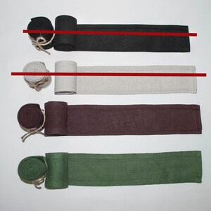 Linen ARM Wraps Winingas Wickelbandernorse Garb Viking Clothing Viking ...