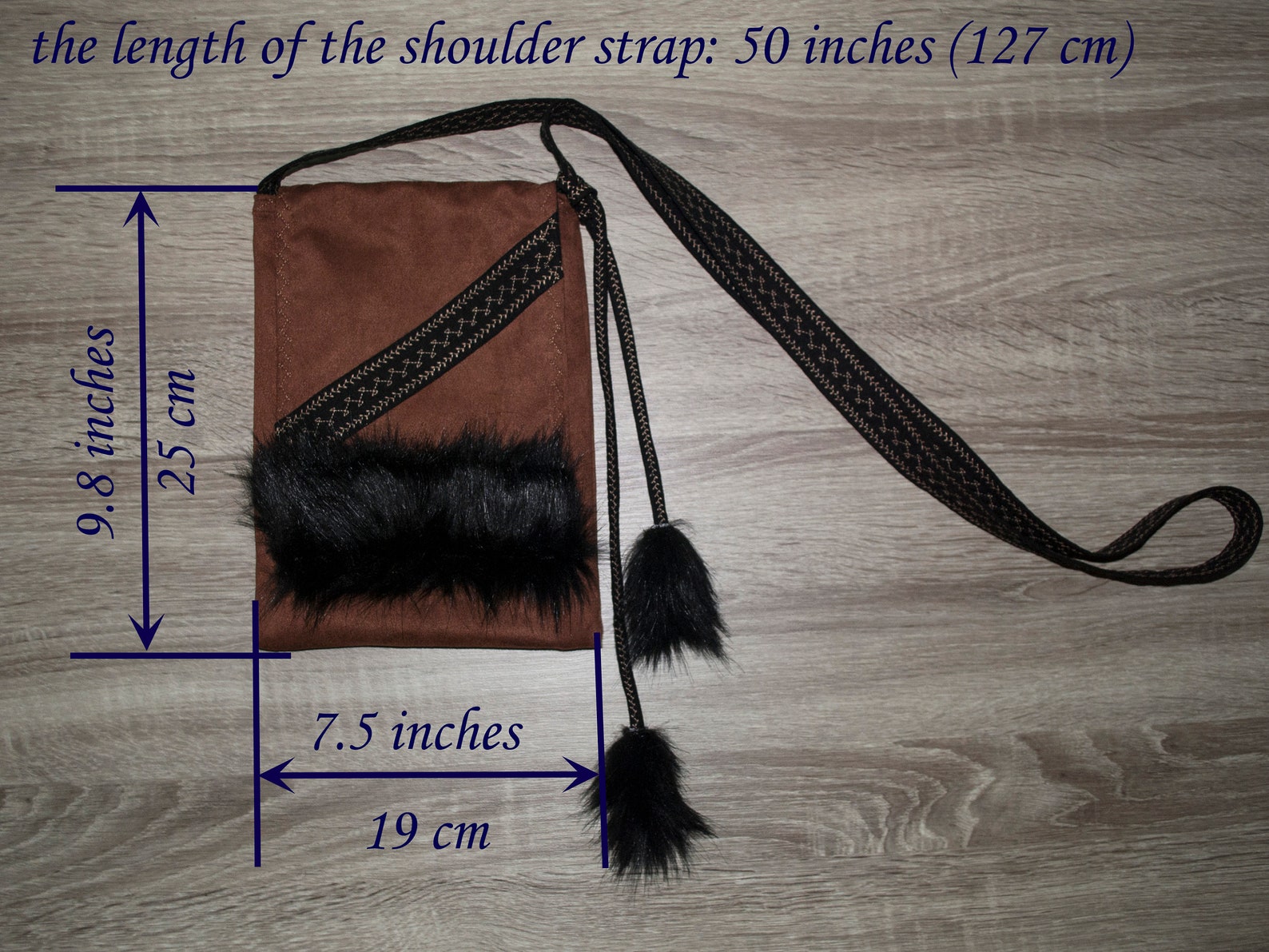 LARP Bag Renfaire Pouch Renaissance Fair Purse Medieval Bag Barbarian ...