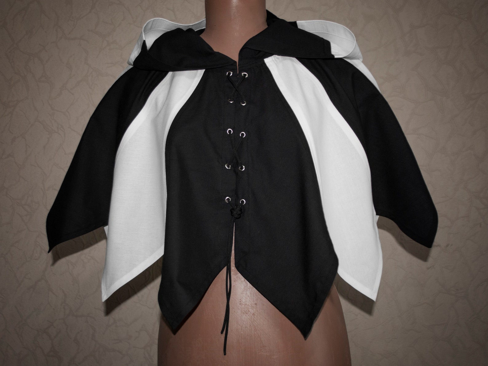 Medieval Hood Chaperon LARP Fantasy Cape Medieval Renaissance - Etsy