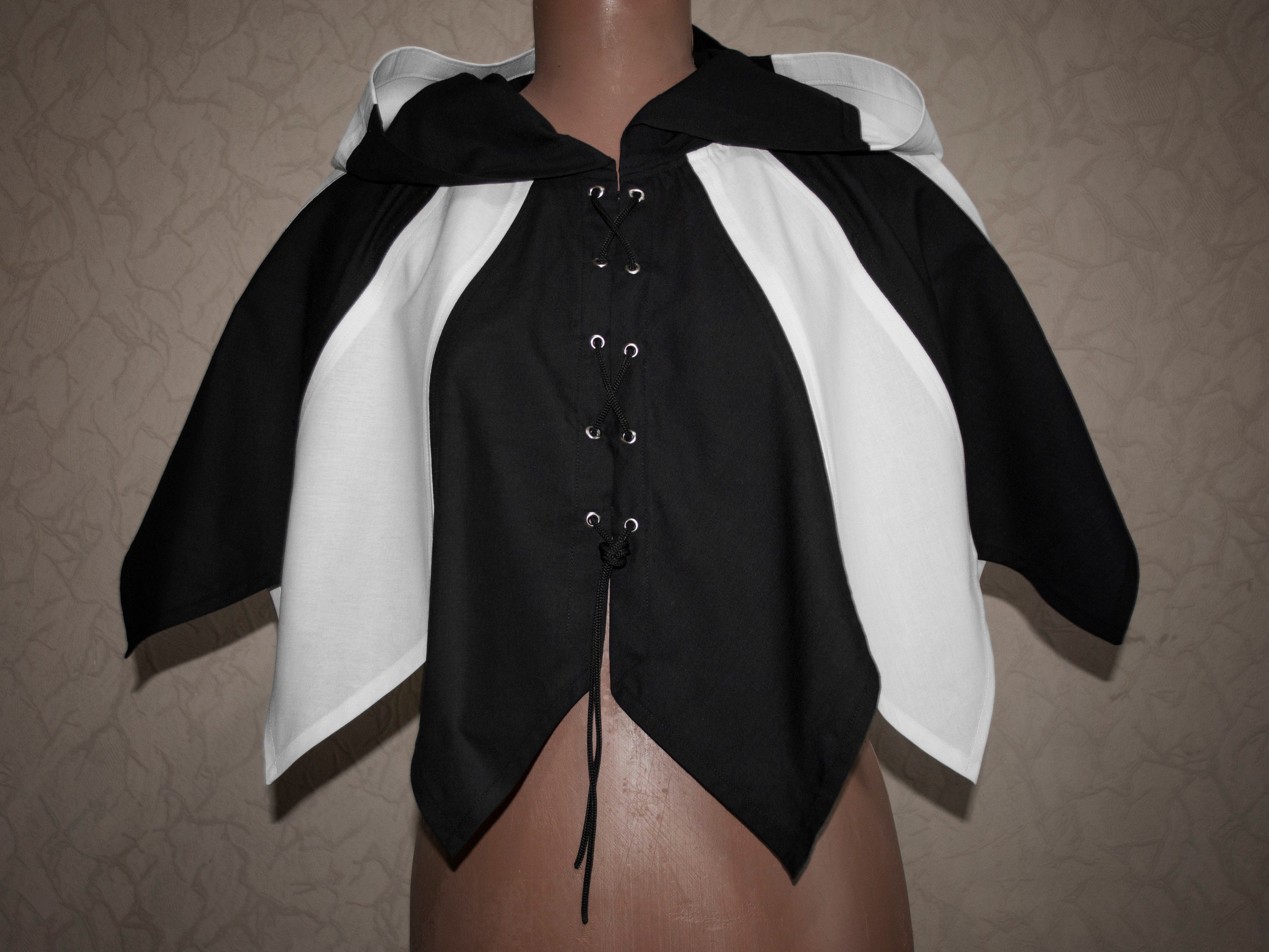 Medieval Hood Chaperon LARP Fantasy Cape Medieval Renaissance - Etsy