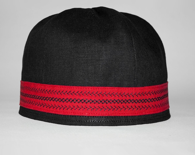 Linen Hat LARP Headdress Medieval Hat Viking Hat Celtic Cap ...