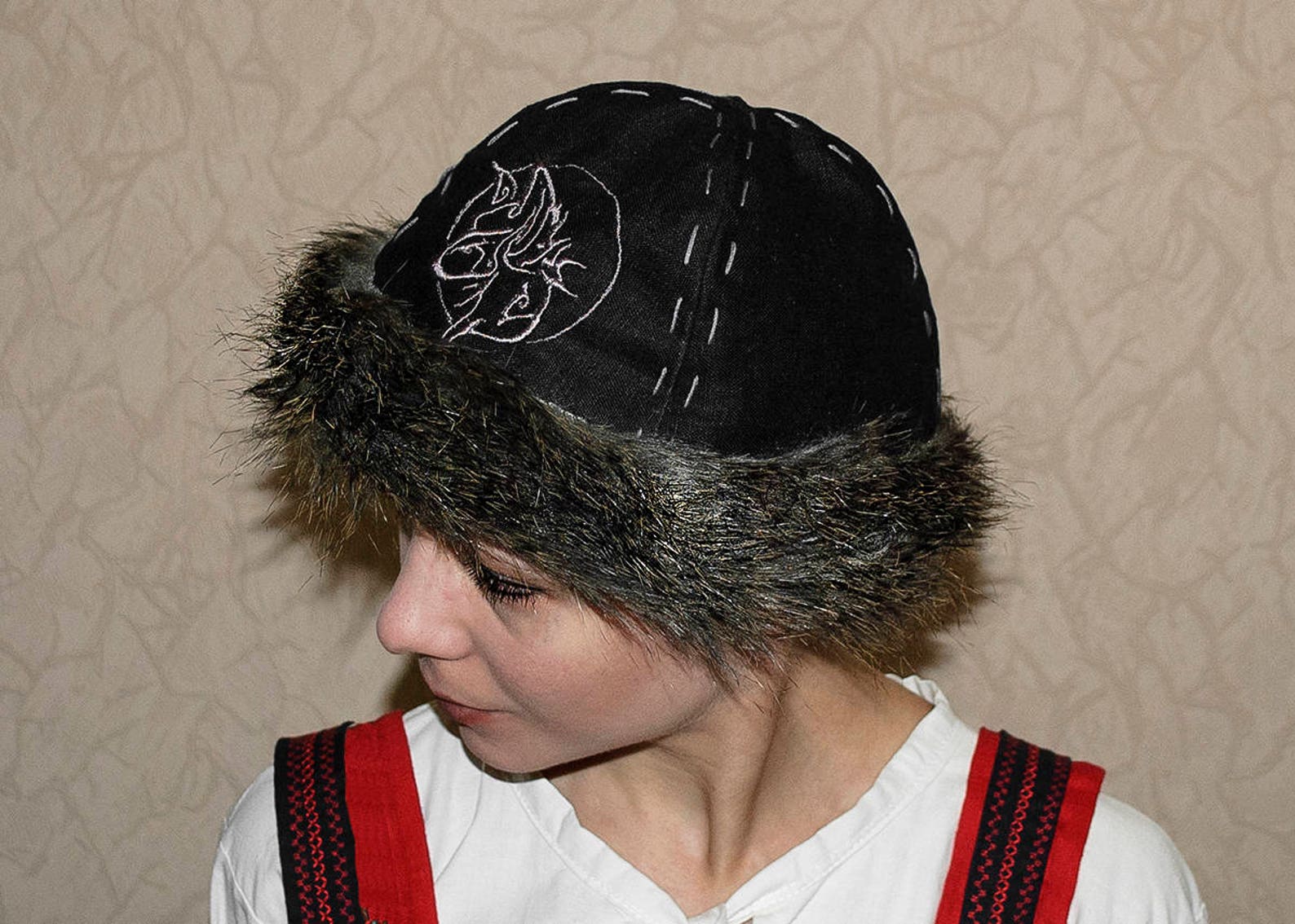 Viking hat Norse hat Viking cap Medieval hat Viking clothing | Etsy