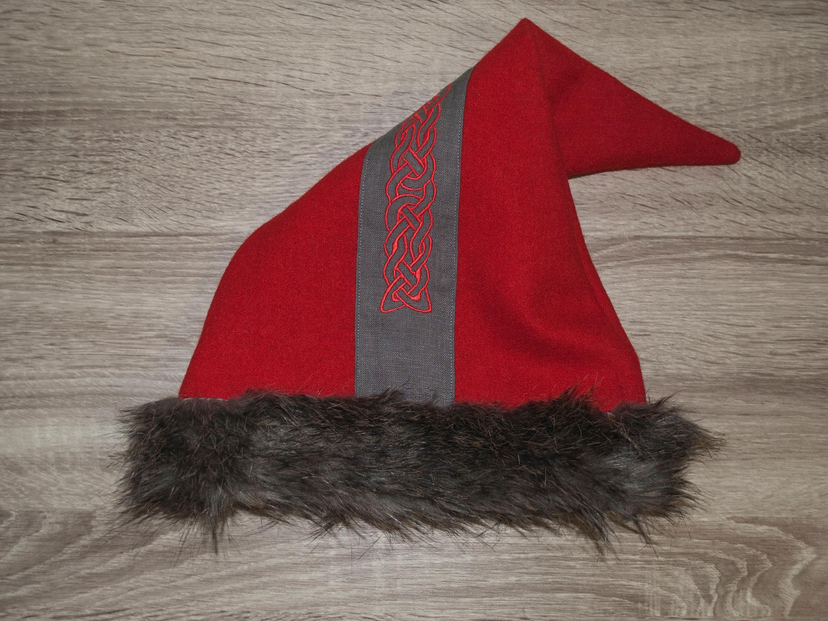 Medieval Hat Woolen Middle Ages Headdress Viking Hat LARP | Etsy