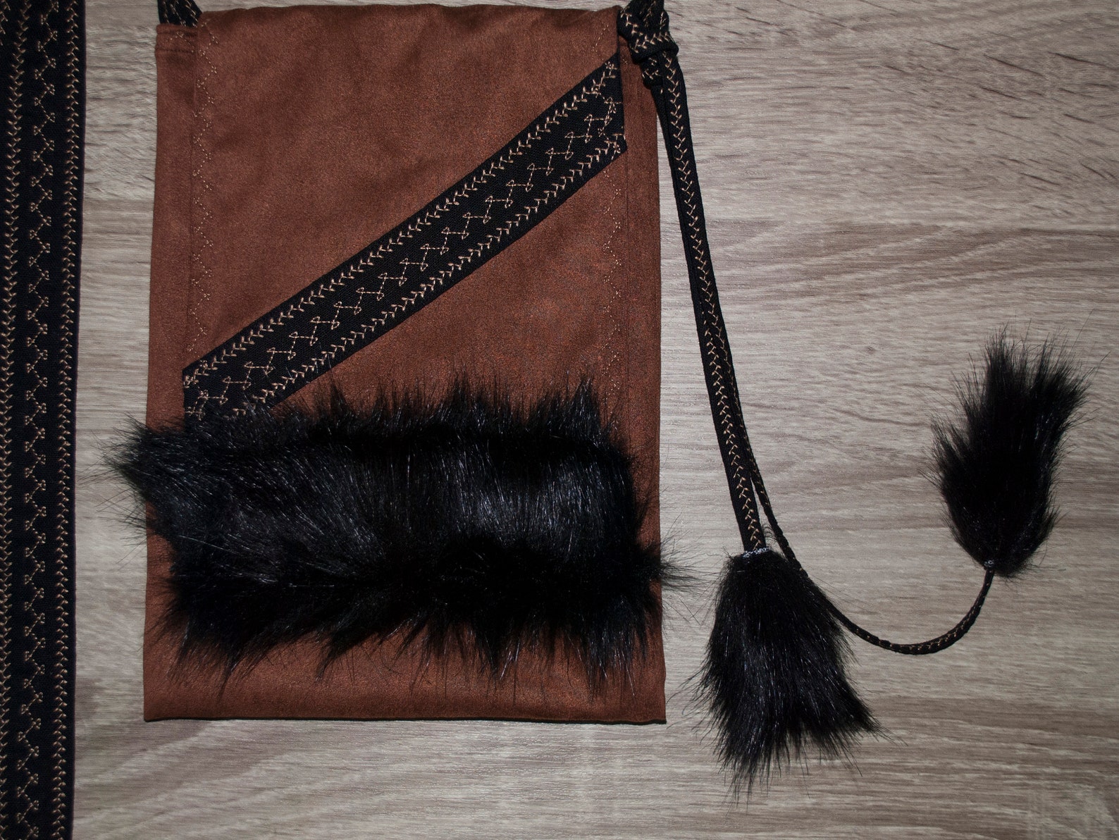 LARP Bag Renfaire Pouch Renaissance Fair Purse Medieval Bag Barbarian ...