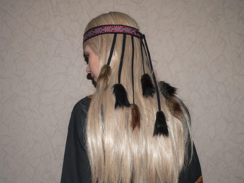 LARP Headband: Viking Renfaire Costume Folk Medieval Accessory Fantasy ...