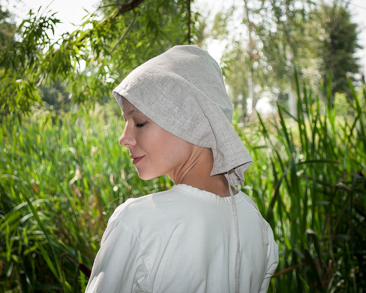 Medieval Coif Viking Coif Norse Head Covering Medieval - Etsy UK