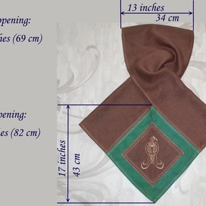 LARP Hood Linen Medieval Hood Early Medieval Viking Hood Made According ...