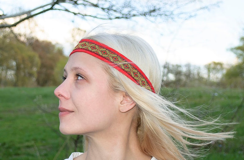 LARP Headband Renfaire Medieval Viking Folk Headdress Slavic Norse Hair ...