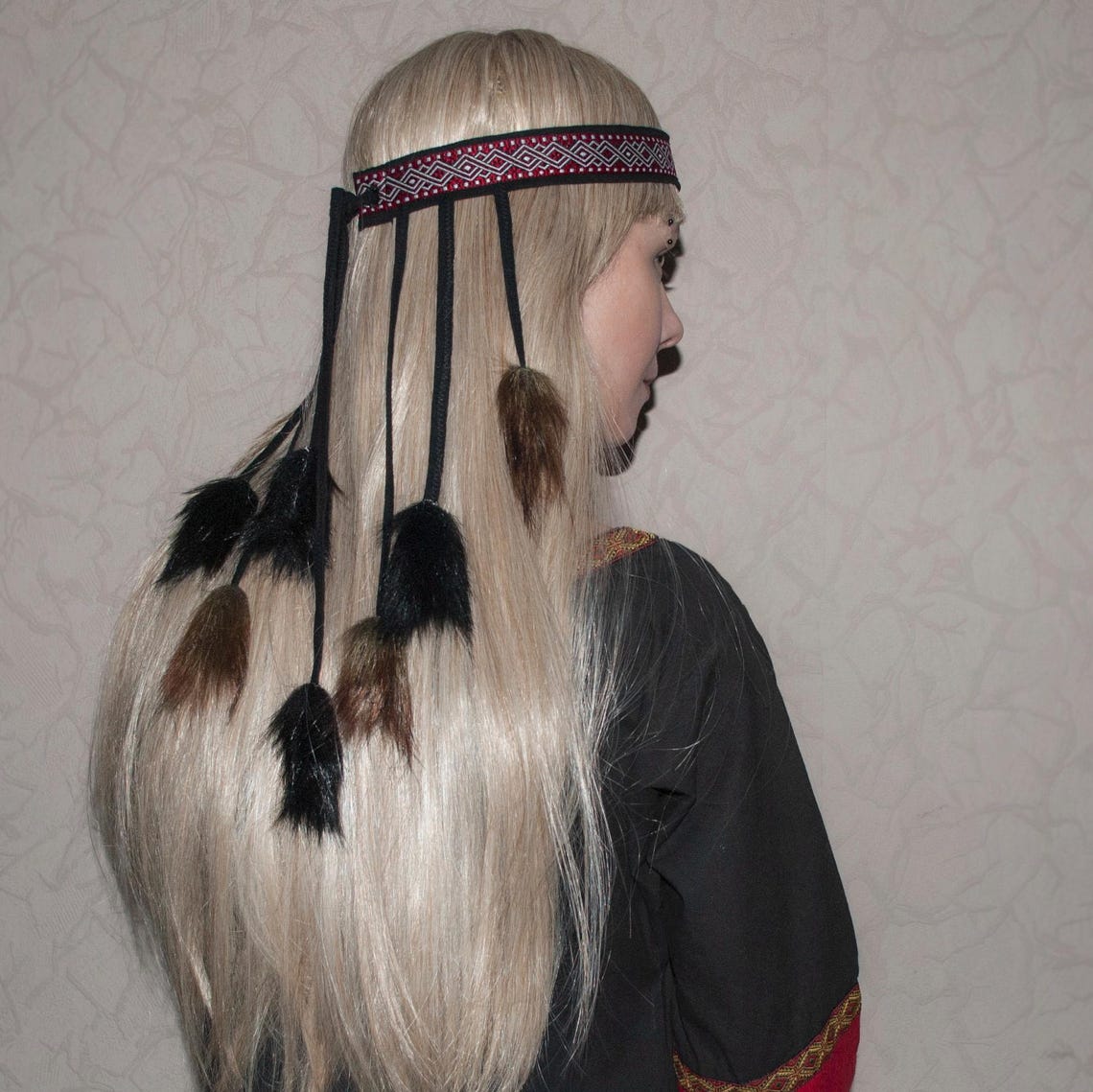 LARP Headband: Viking Renfaire Costume Folk Medieval Accessory Fantasy ...