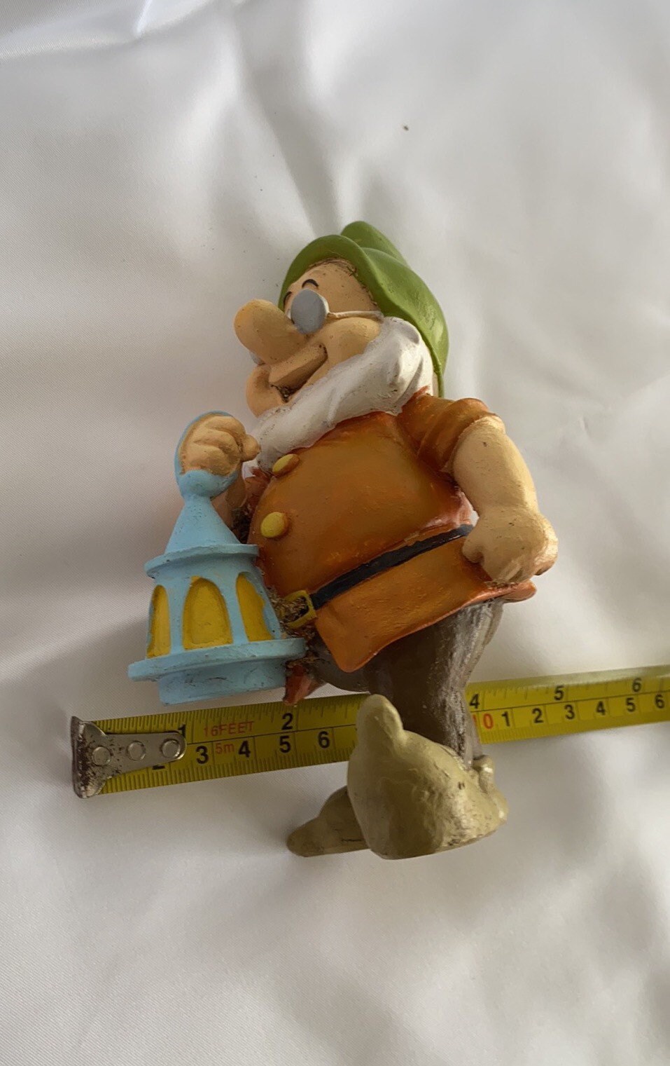 Disney’s Doc From Snow White Vintage Resin Figurine With Large Lantern ...