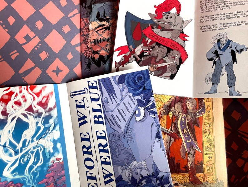 Dogland Art and Tales A6 Art Book - World Building, Fantasy, Medieval ...
