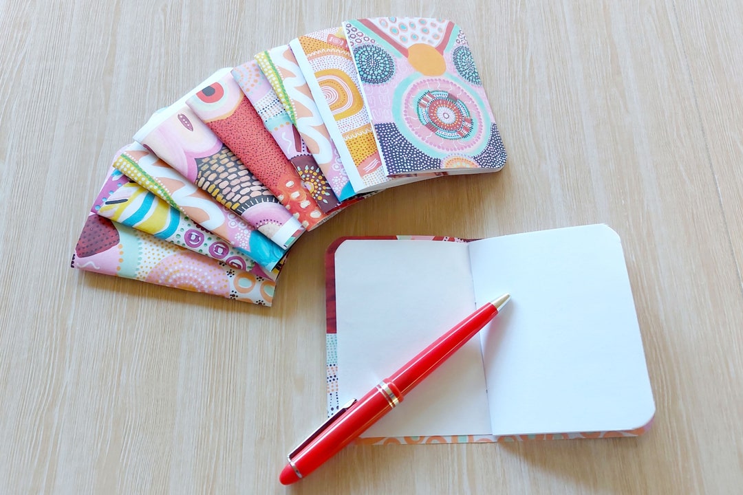 Rainbow Coloured Mini Notebook 10 Purse or Pocket Small Pad - Etsy