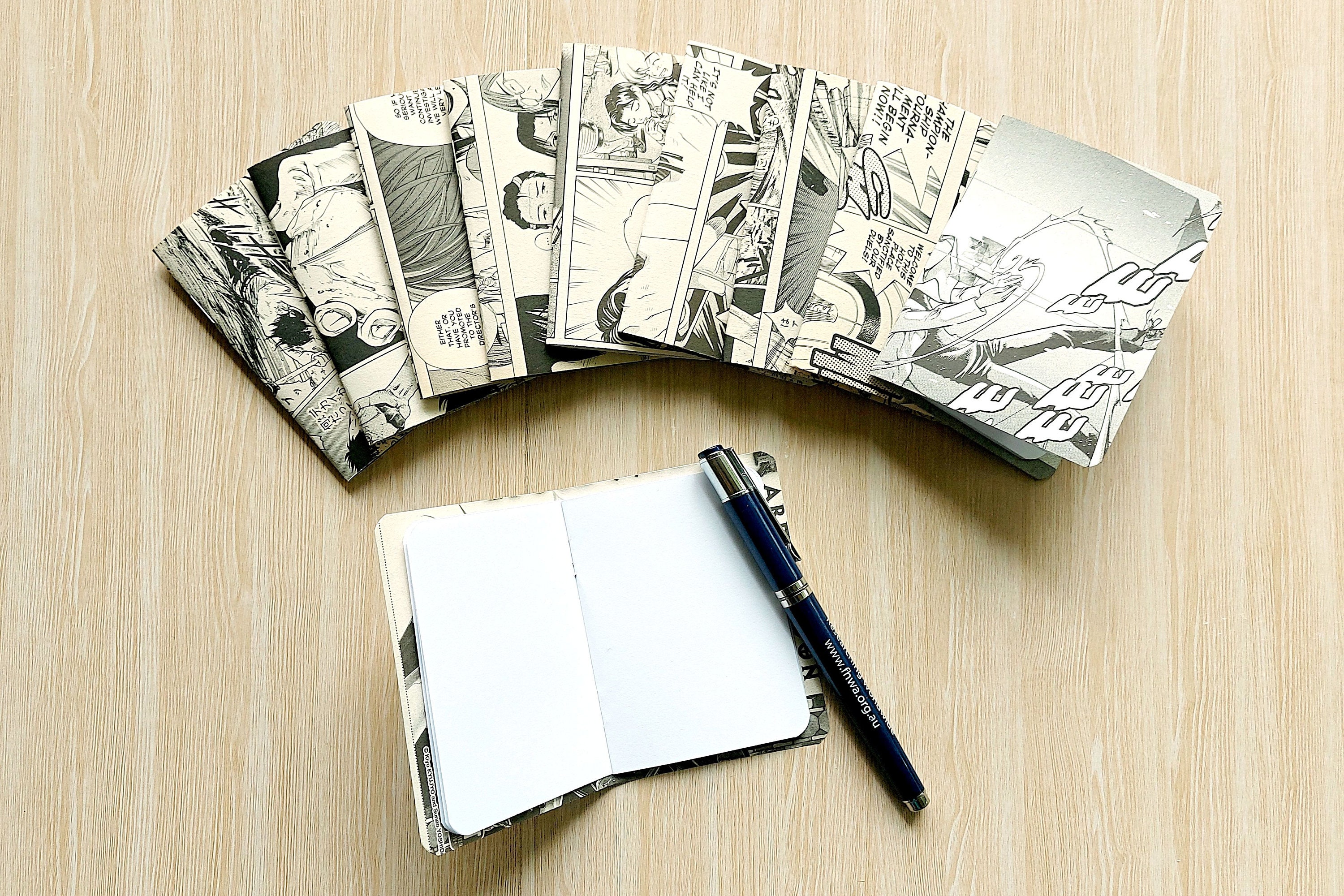 Manga Mini Notebooks With Original Graphic Novel Covers - Etsy Australia