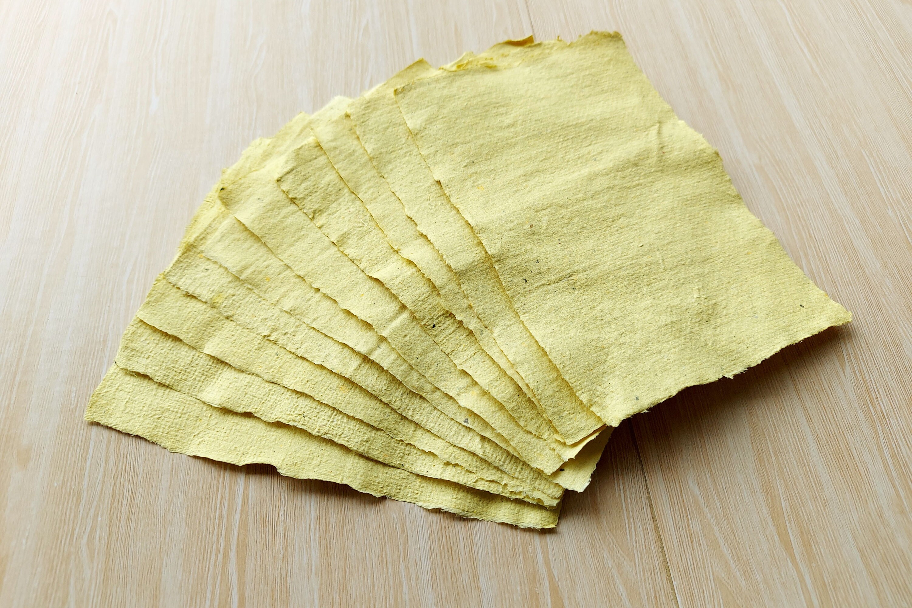 Rainbow Colours Handmade Paper Bundle, Recycled Paper for Crafts and ...