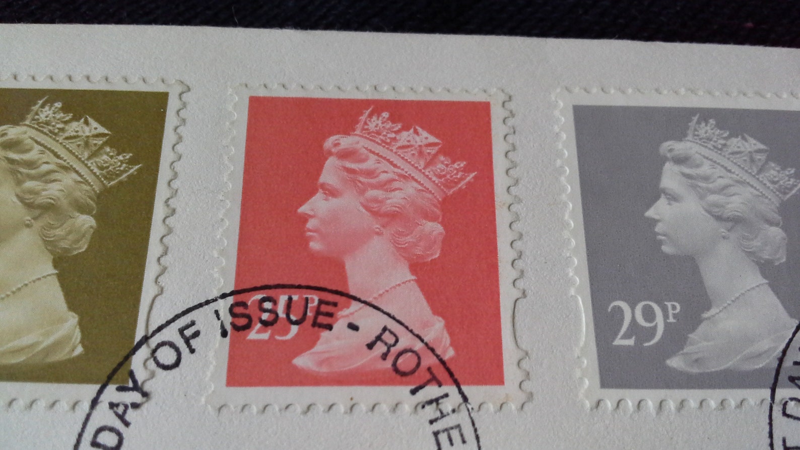 Royal mail stamps First day cover 6 new definitive stamps | Etsy