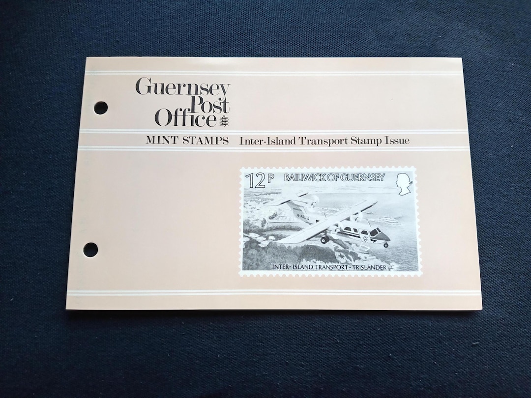 Guernsey Post Office Commemorative Stamp Presentation Pack Inter Island ...