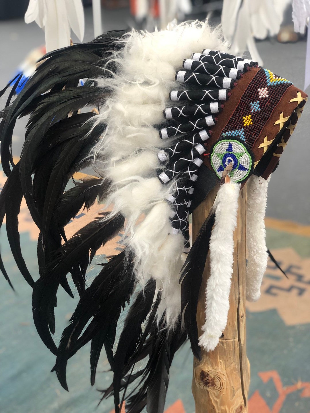Feather Headset From Bali - Etsy