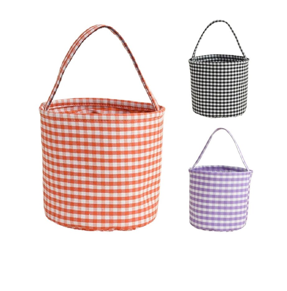 Wholesale Gingham Halloween Buckets - Etsy