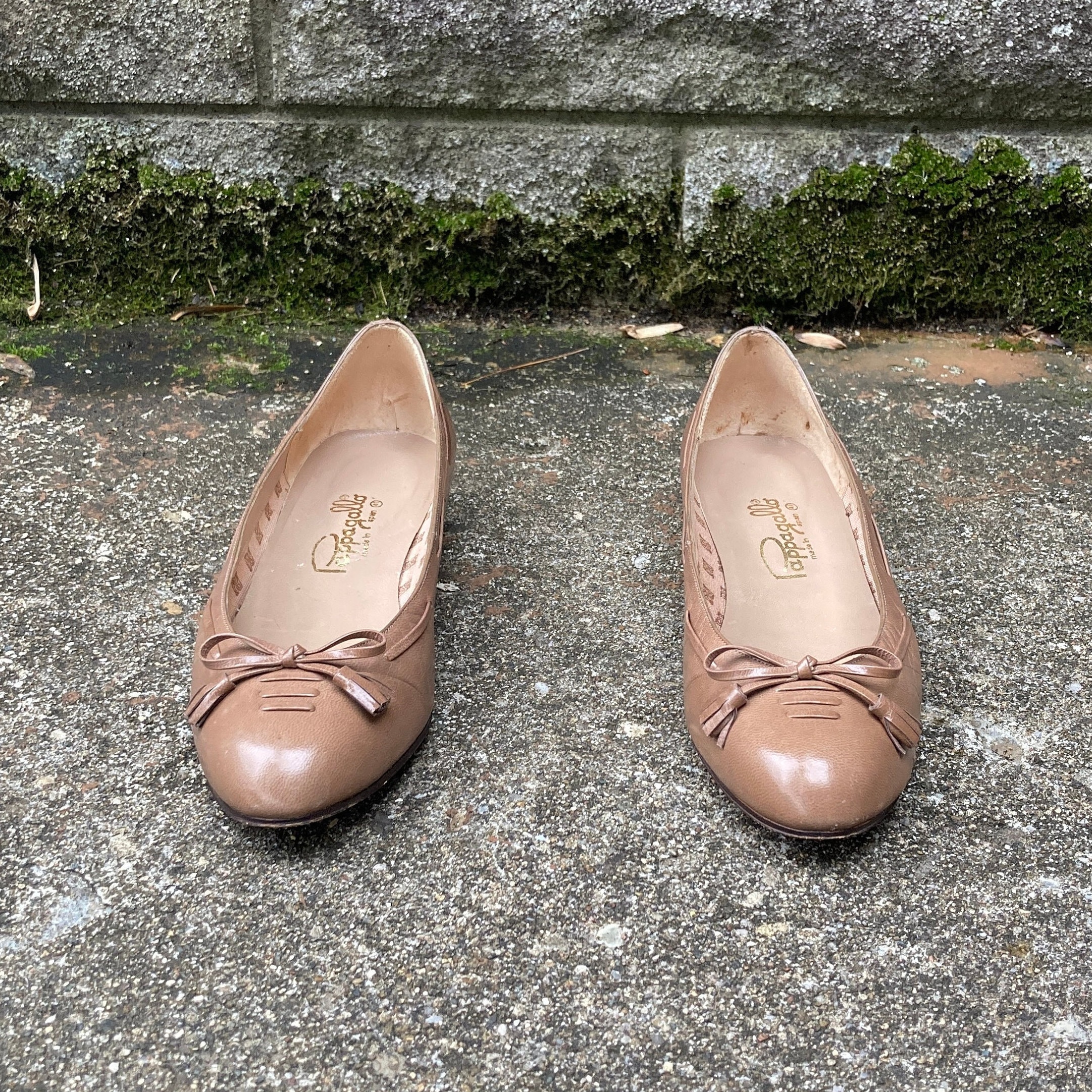 Size 5.5 M 70s/80s Woven Flats by PAPPAGALLO - Etsy