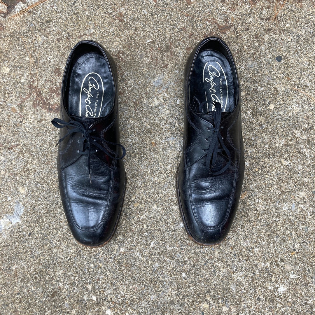 Size 12 D - 1970s Mock Toe Oxfords by FLORSHEIM - Etsy