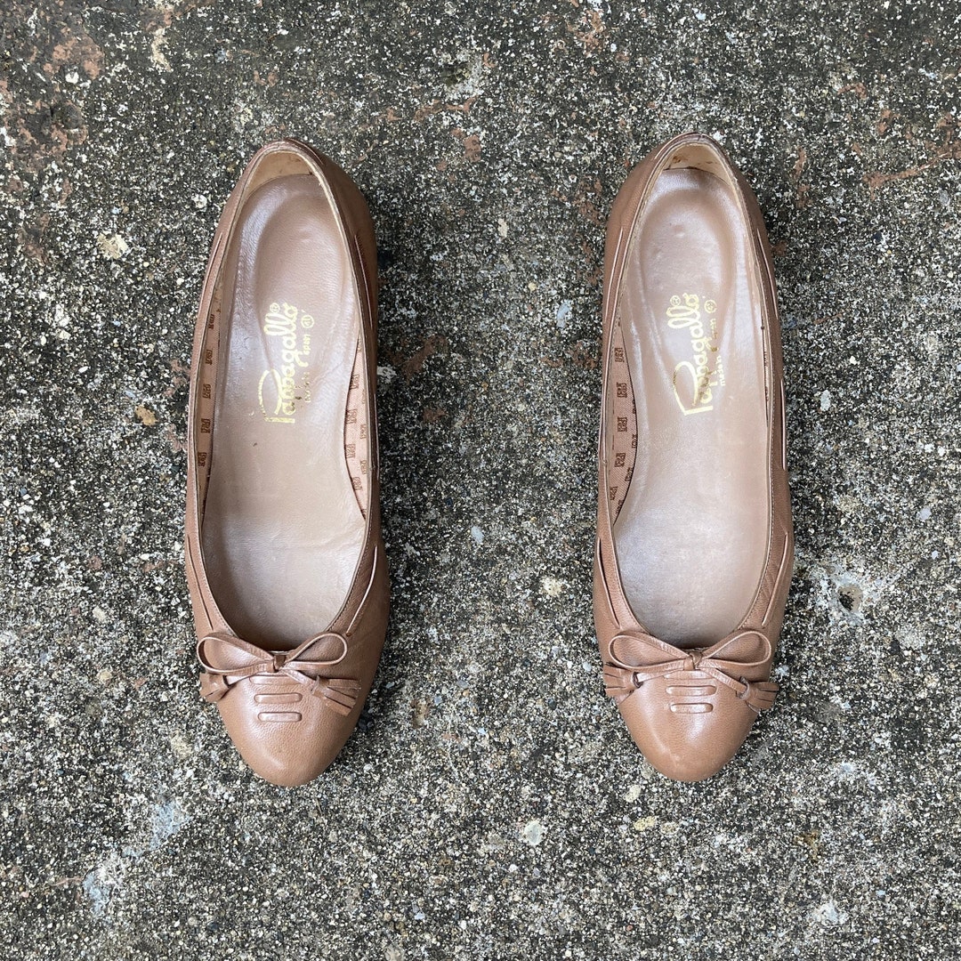 Size 5.5 M 70s/80s Woven Flats by PAPPAGALLO - Etsy